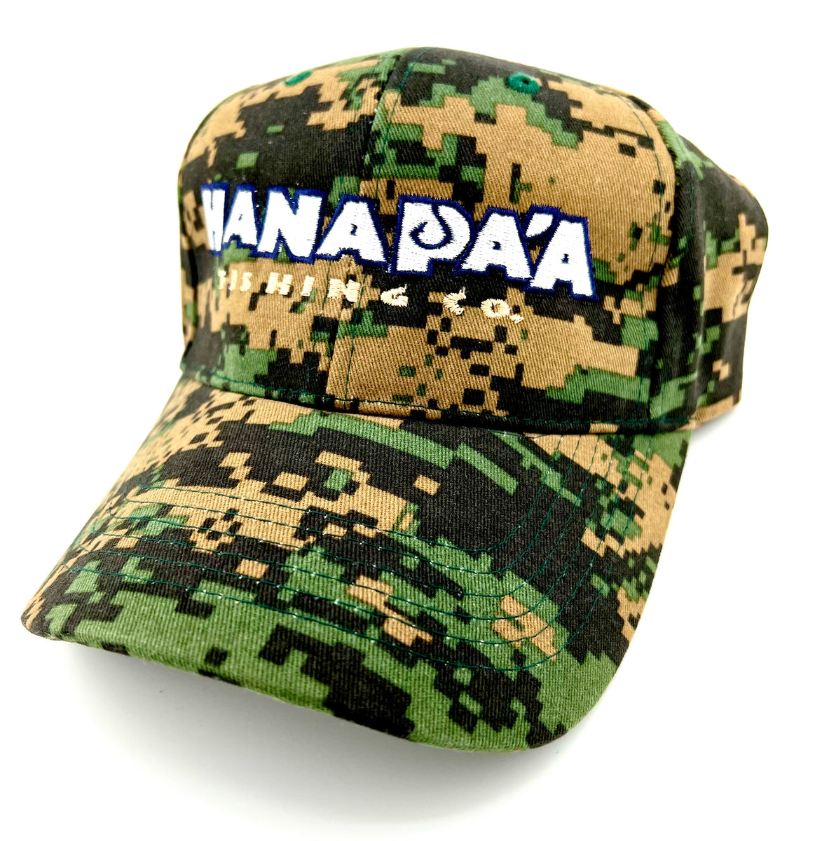 Hana Pa'a Low Profile Cap Green Digital Camo – Hanapaa