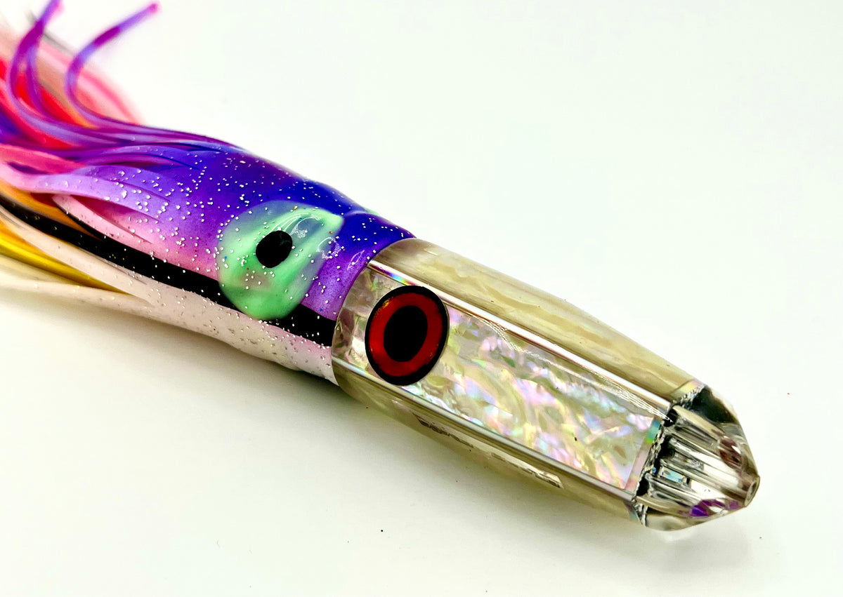 HP 9" Bullet Jet Trolling Lure- Pearl Shell – Hanapaa