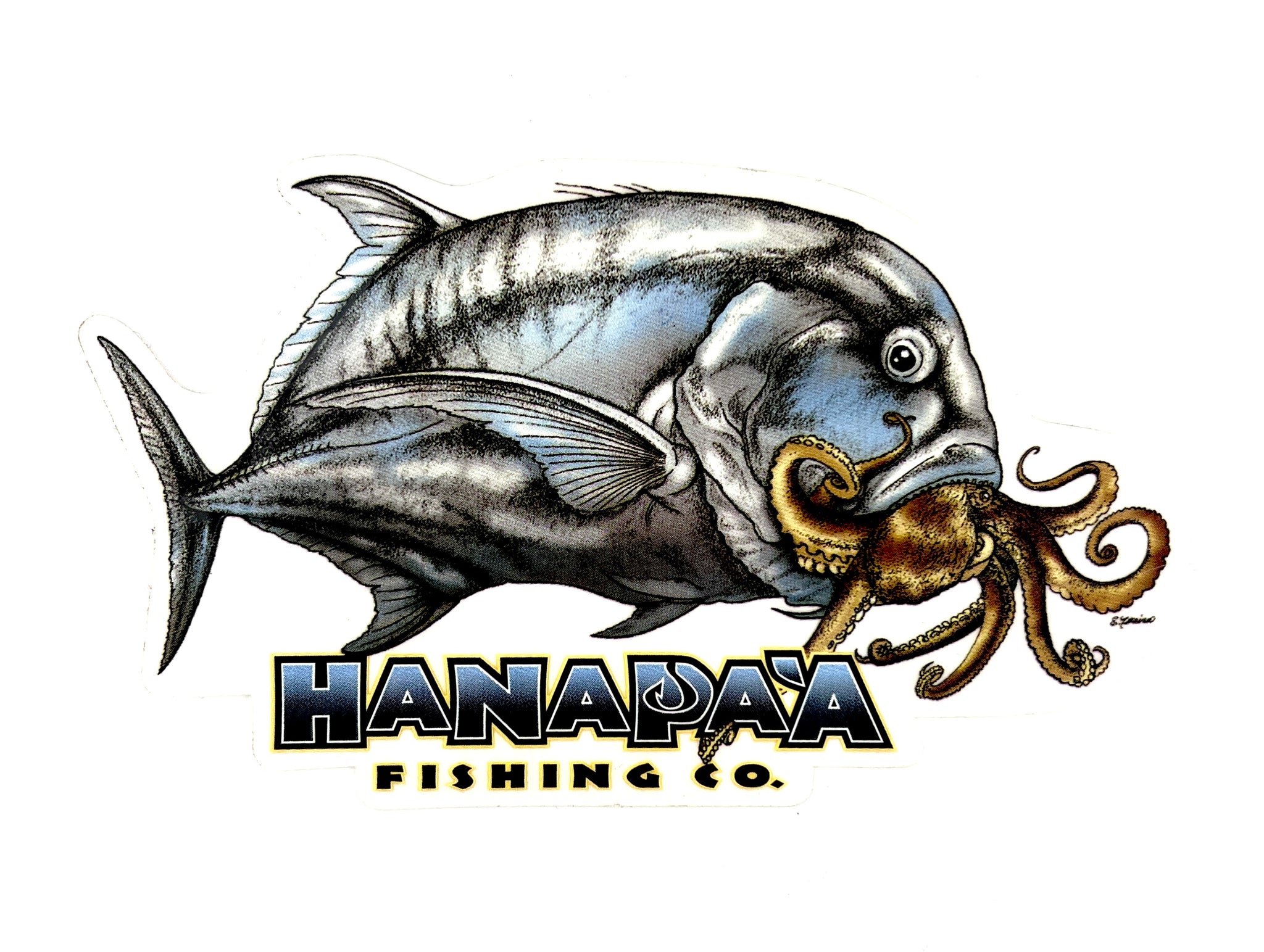 HP Ulua Tako Sticker – Hanapaa