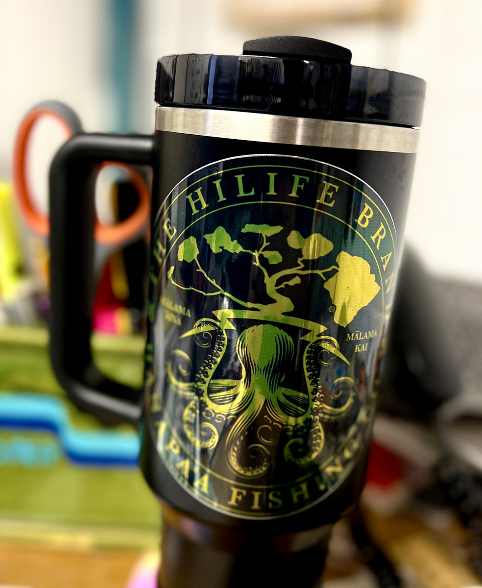 HI Life/Hana Pa'a Round Sticker – Hanapaa