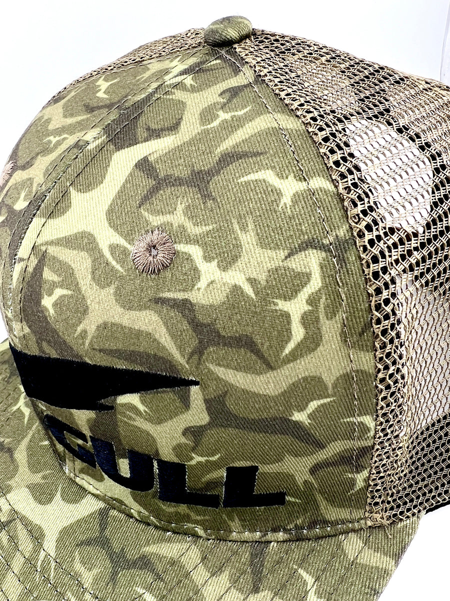 Gull FB Snapback Cap Camo Green – Hanapaa